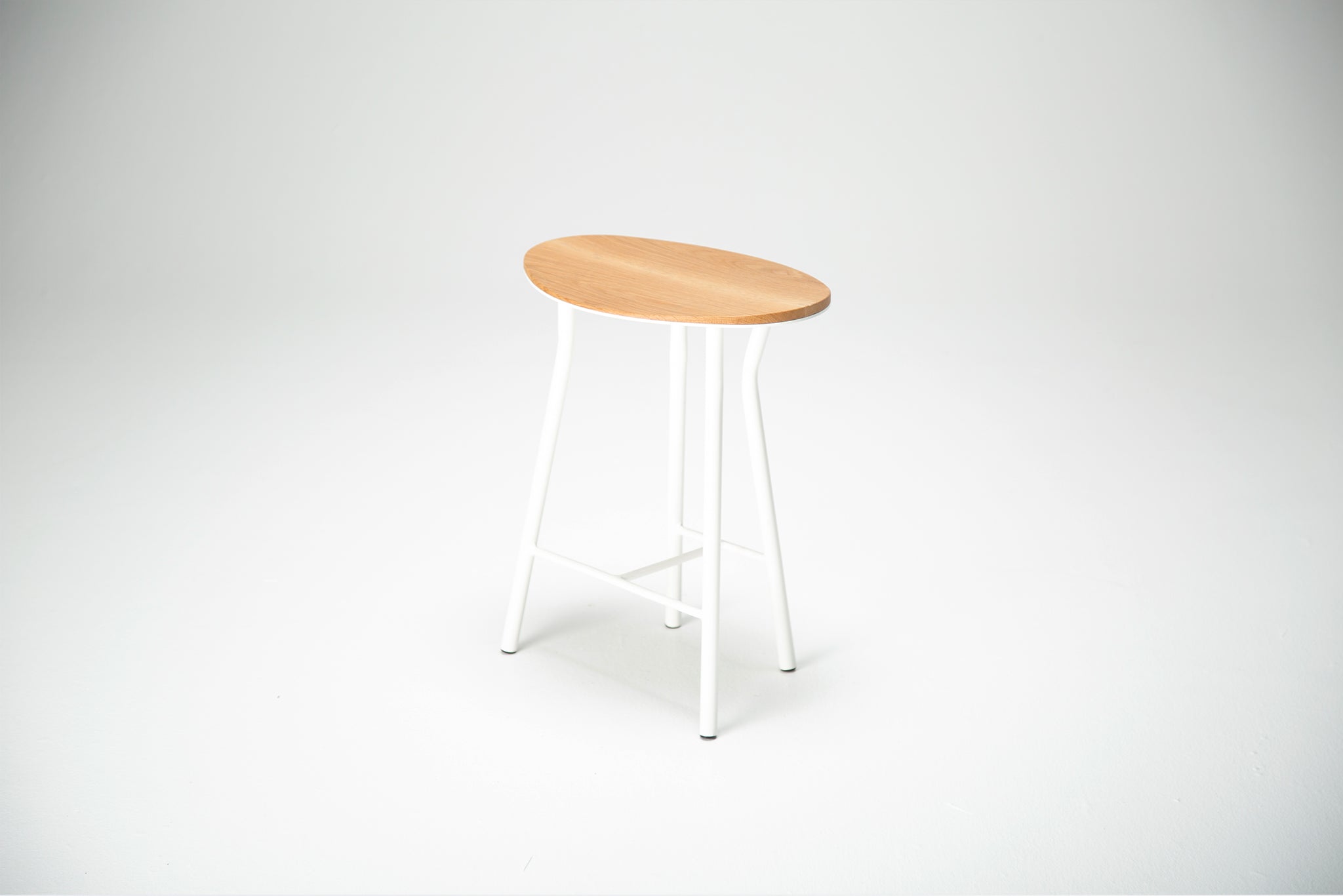 Perret Stool Low | Wood – Atelier Jones Design